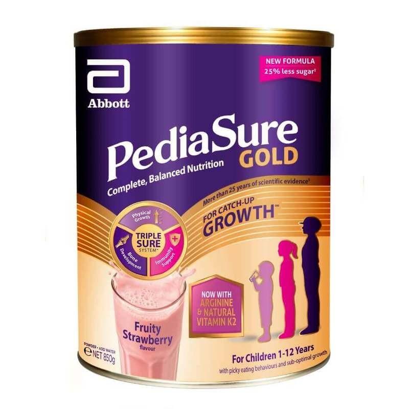 Pediasure Milk Powder (Strawberry), Babies & Kids, Nursing & Feeding ...