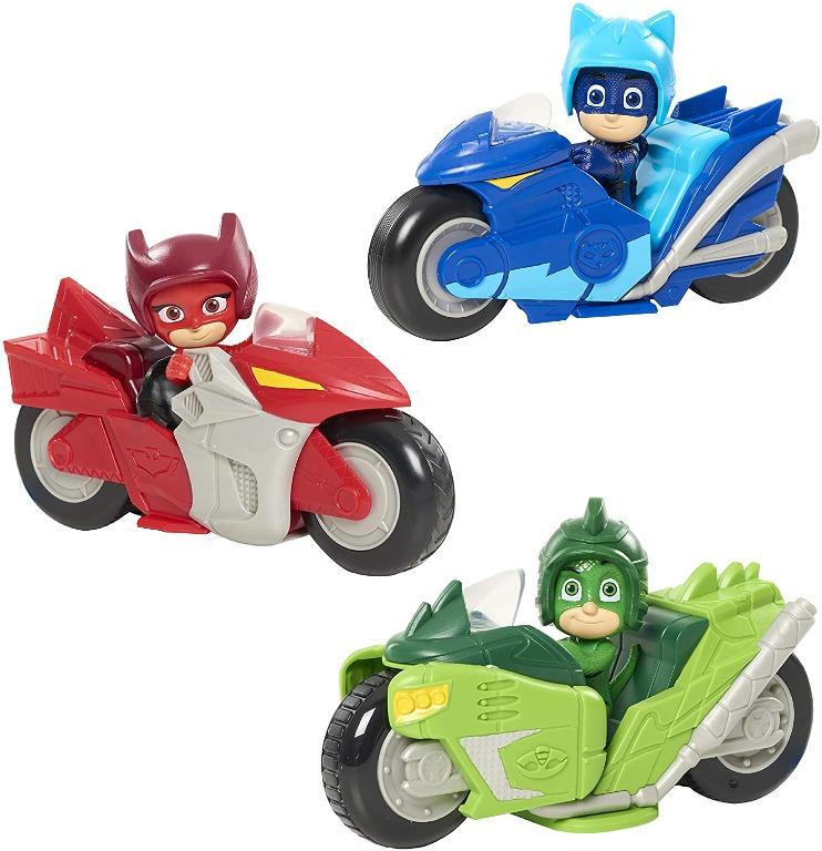PJ Masks Kickback Motorcycles – Gekko, Hobbies & Toys, Toys & Games on ...
