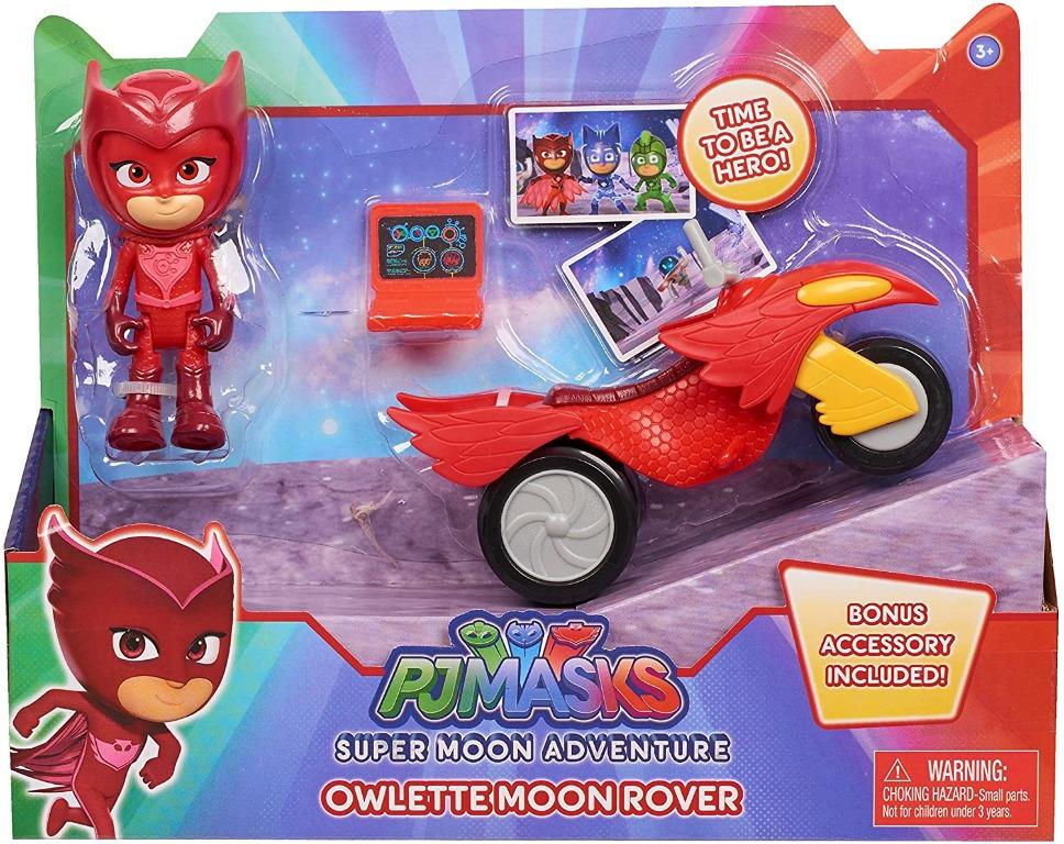 PJ Masks Super Moon Adventure Space Rover - Owlette, Hobbies & Toys ...