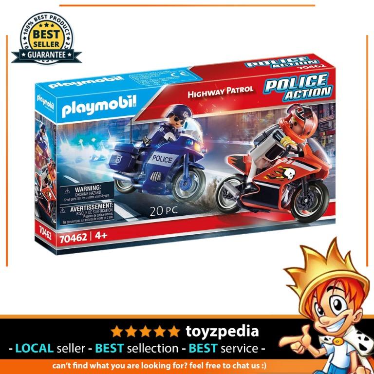 Playmobil Highway Patrol 70462 police motorcycle, Hobbies & Toys, Toys ...
