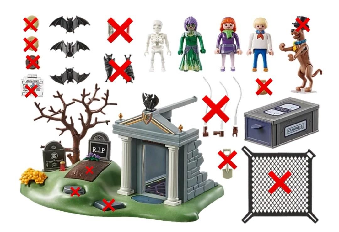 Playmobil Scooby Doo Cemetery Playset, Hobbies & Toys, Toys & Games on ...