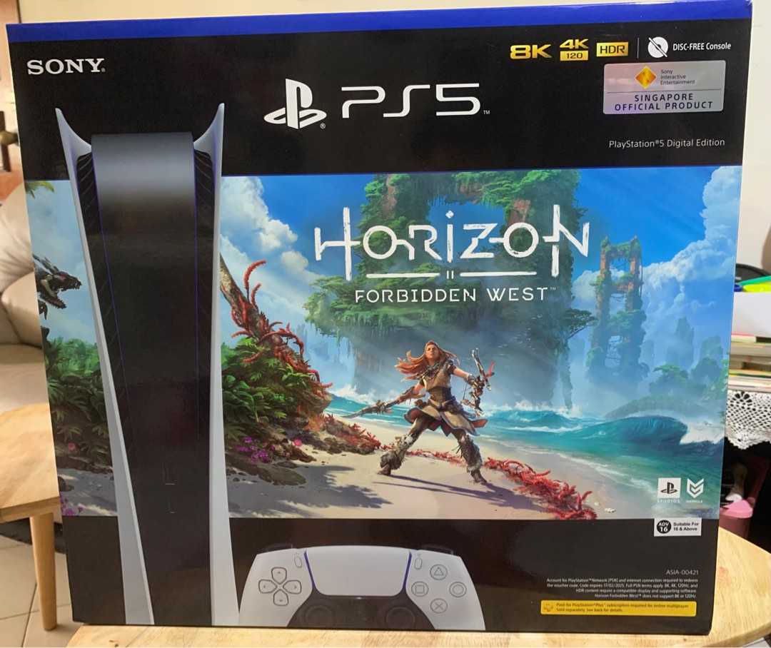 PlayStation 5 (PS5) Horizon Forbidden West Bundle (Digital), Video ...
