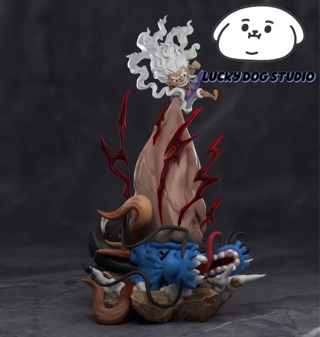 [PO] One Piece|Nika Luffy Vs Kaido, Hobbies & Toys, Toys & Games on ...