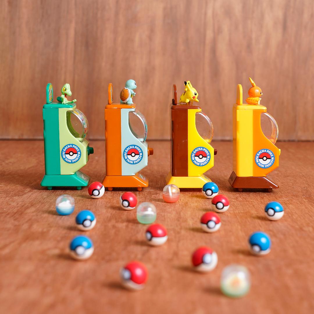 Pokemon Gacha Machine, Hobbies & Toys, Toys & Games on Carousell