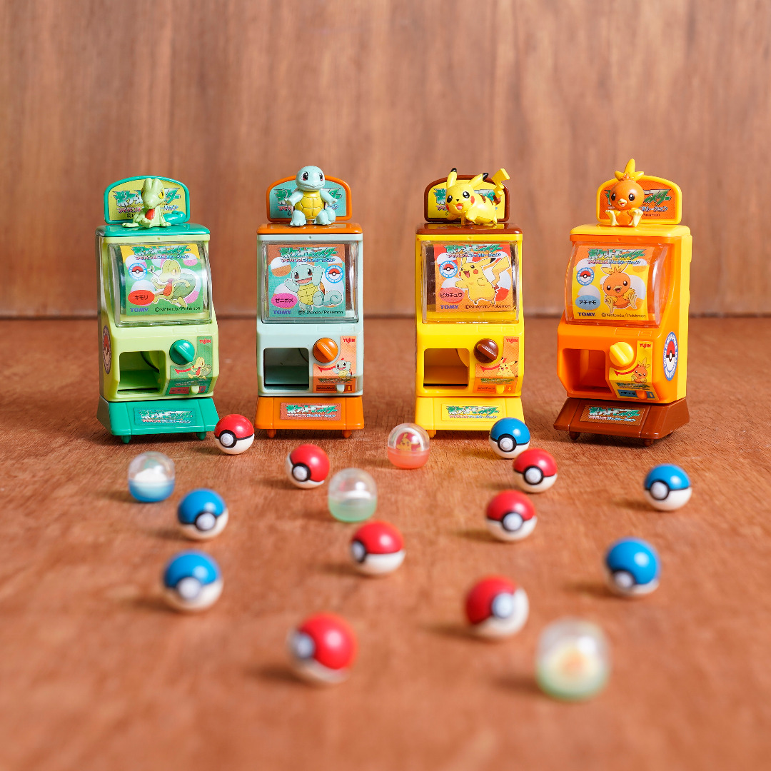 Pokemon Gacha Machine, Hobbies & Toys, Toys & Games on Carousell