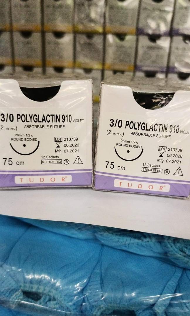 Polyglactin, Health & Nutrition, Medical Supplies & Tools on Carousell