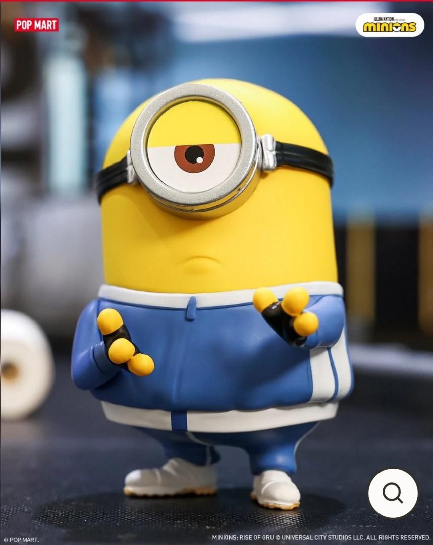 Popmart BNIF Minions Rise of Gru (Tracksuit Stuart), Hobbies & Toys ...