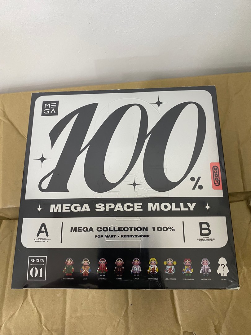 Popmart Mega Space Molly 100% Series 1, Hobbies & Toys, Toys & Games on ...