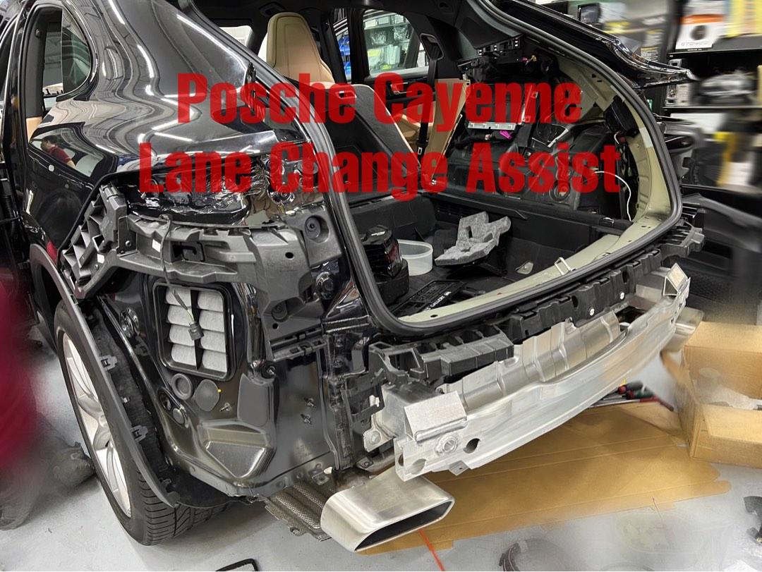 Posche Cayenne retrofit lane Change Assist System, Car Accessories ...
