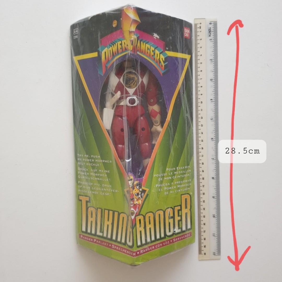 Power Rangers Red Ranger Figurine Vintage 1993 in Box Toei Company Ltd ...