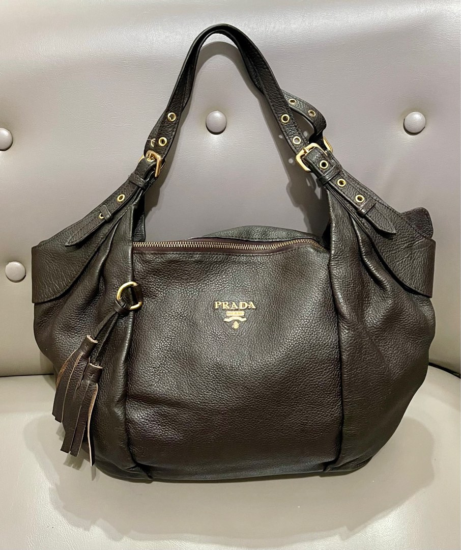 P R A D A, Women's Fashion, Bags & Wallets, Shoulder Bags on Carousell