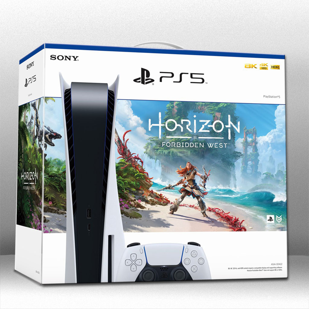 PS5 Physical Console Horizon Forbidden West Edition, Video Gaming ...