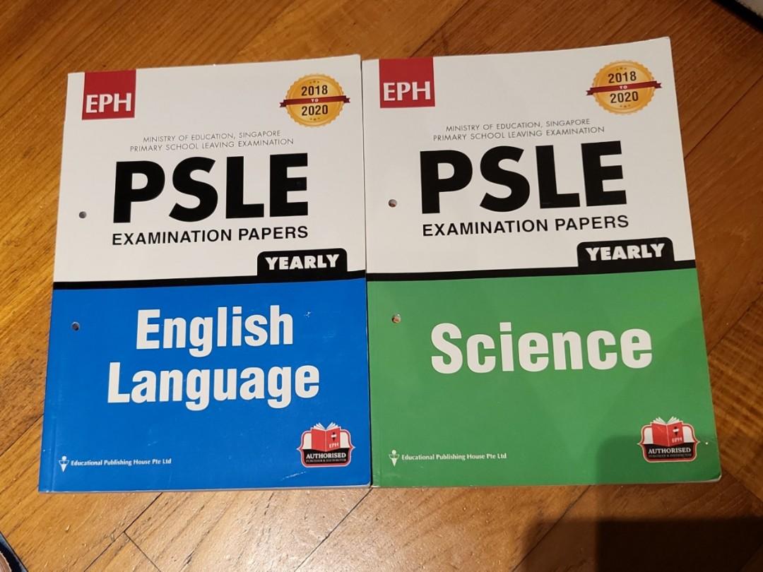 PSLE Examination Papers 2018-2020, Hobbies & Toys, Books & Magazines ...