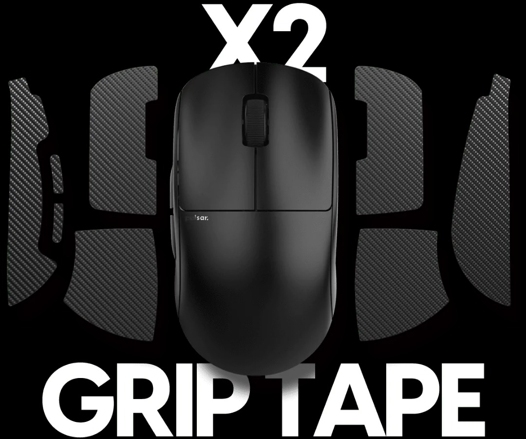 Pulsar [Thin] Grip Tape for X2 / X2 mini Gaming Mouse, Computers & Tech ...