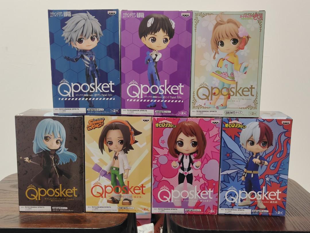 [Christmas Sale] Q Posket: Evangelion Kaworu & Shinji, Cardcaptor ...