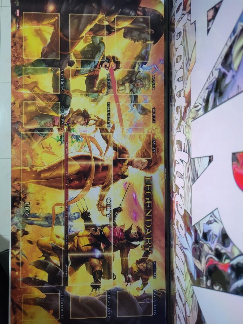 RARE Marvel Legendary + X-Men card collection. Sleeved and Alphabetized ...