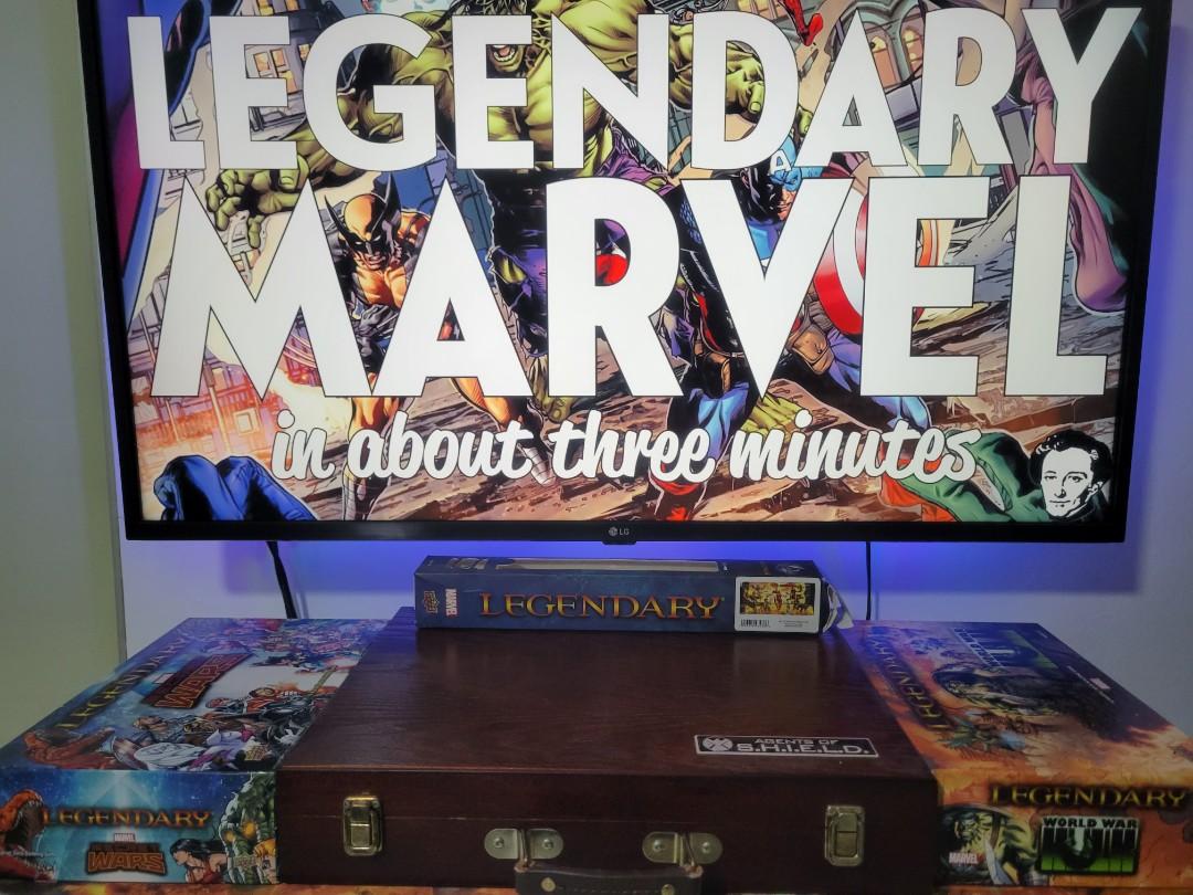 RARE Marvel Legendary + X-Men card collection. Sleeved and Alphabetized ...