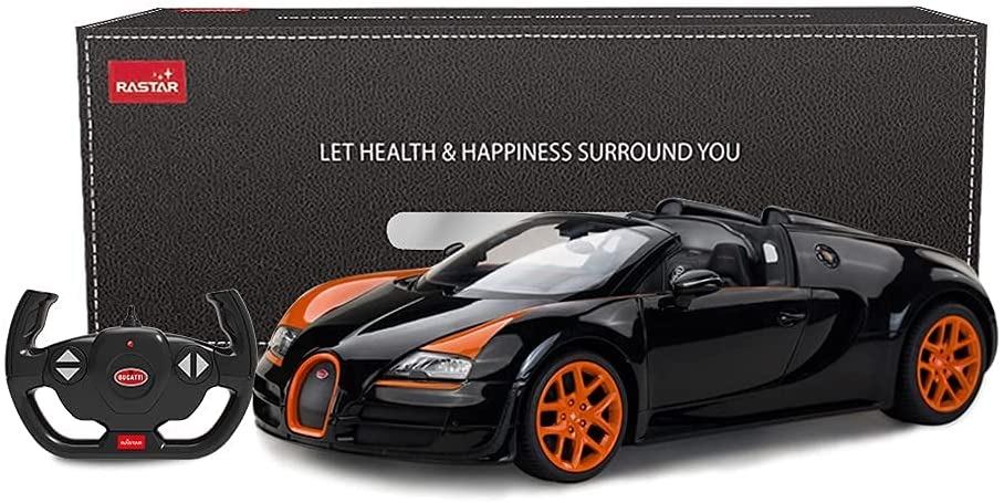 RASTAR Bugatti Toy Car, 1/14 Bugatti Remote Control Car, Bugatti Veyron ...