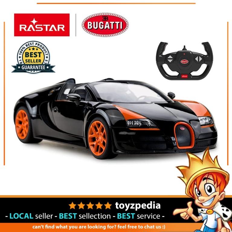 RASTAR Bugatti Toy Car, 1/14 Bugatti Remote Control Car, Bugatti Veyron ...