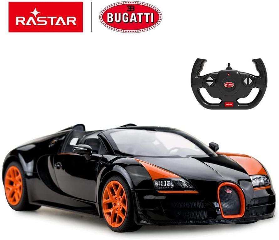 RASTAR Bugatti Toy Car, 1/14 Bugatti Remote Control Car, Bugatti Veyron ...