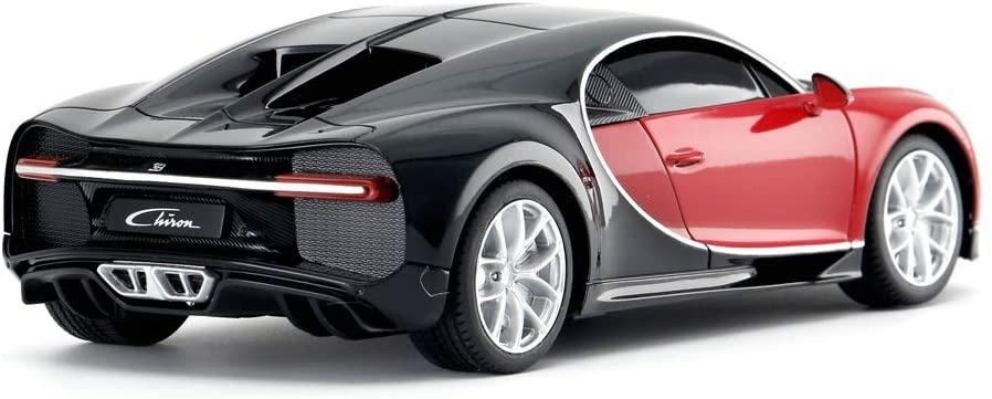 RASTAR Bugatti Toy Car, 1/24 Scale Bugatti Chiron RC Model Car, Red ...