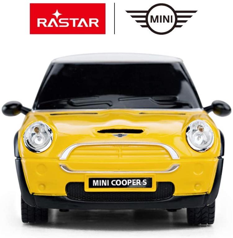RASTAR Mini Cooper RC CAR, 1:24 BMW Mini Cooper S Remote Control Vehicle Toy Car for Kids ...