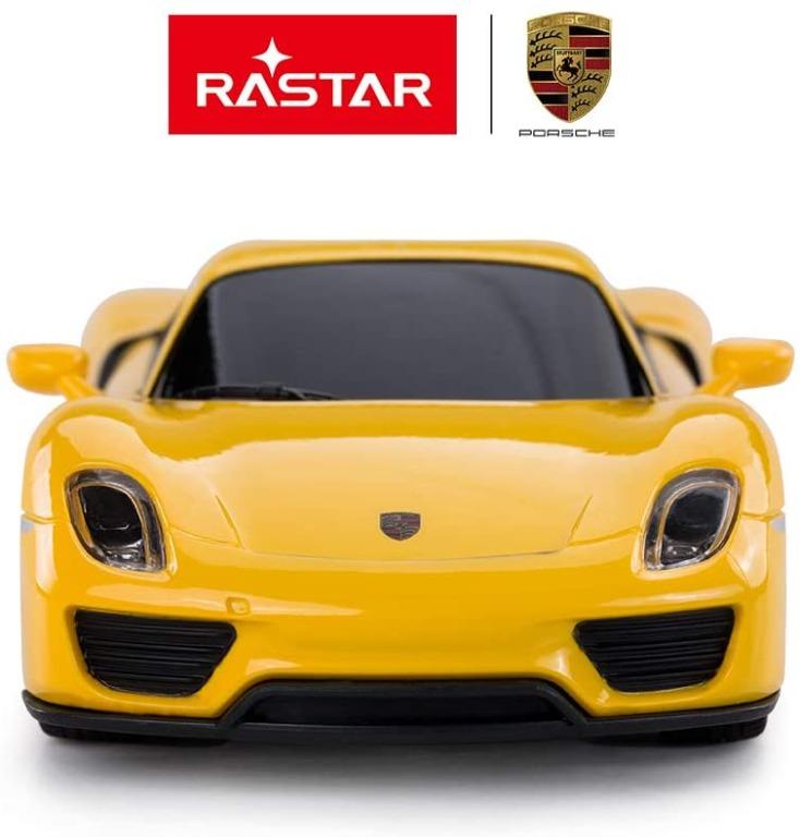 RASTAR Porsche Remote Control Car, 1:24 Scale Porsche 918 Spyder RC Toy ...