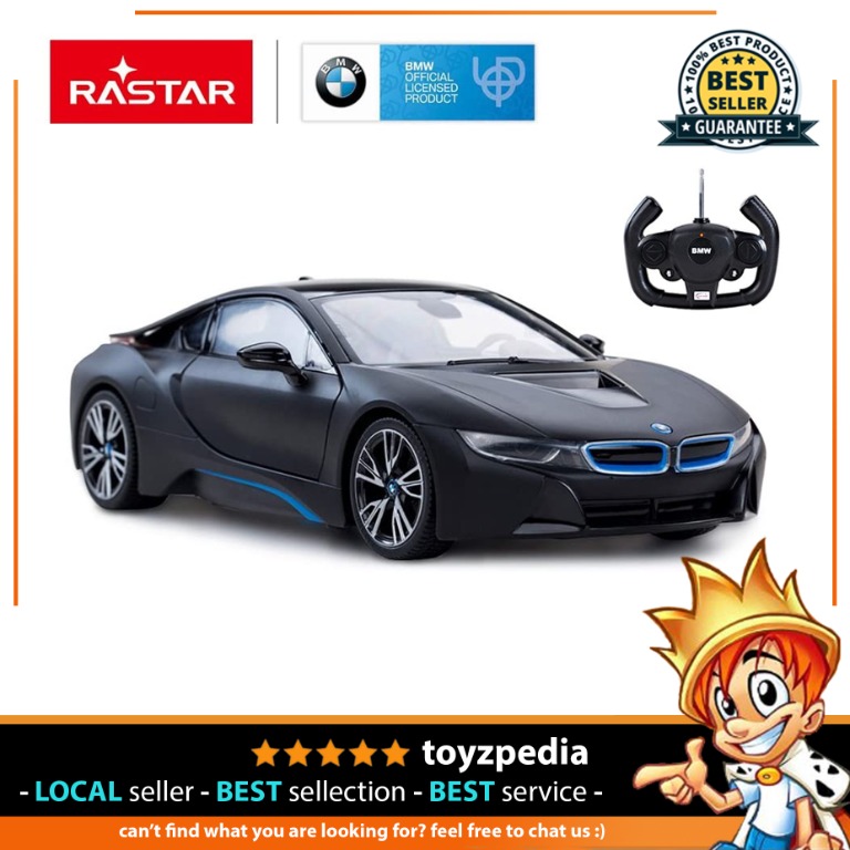 RASTAR Remote Control Car, 1:14 BMW i8 Radio Remote Control Racing RC ...