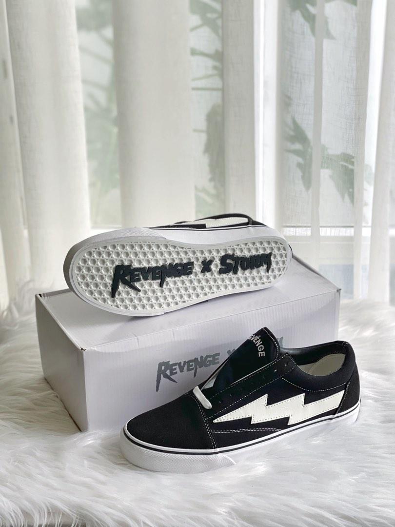 Revenge x Storm Black, Men's Fashion, Footwear, Sneakers on Carousell