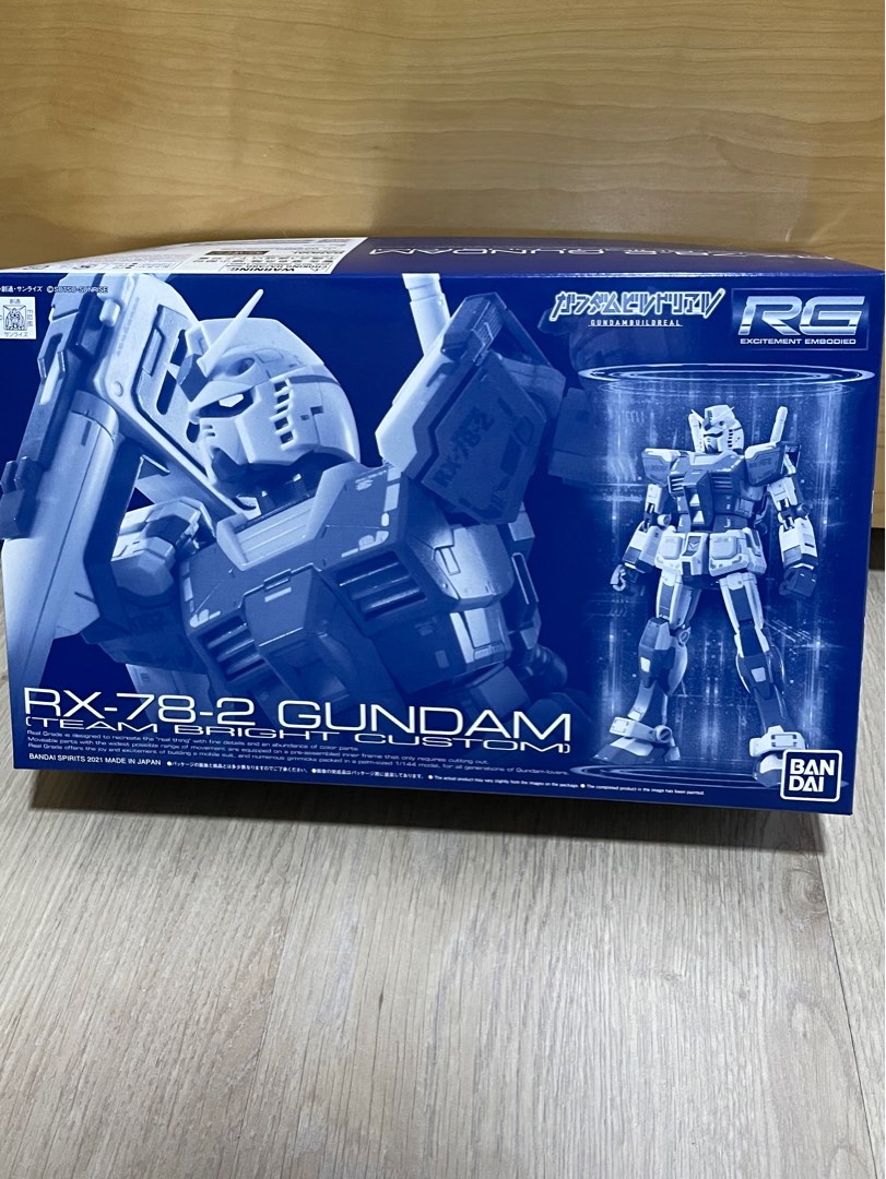 RG RX-78-2 Team Bright Custom, Hobbies & Toys, Toys & Games on Carousell