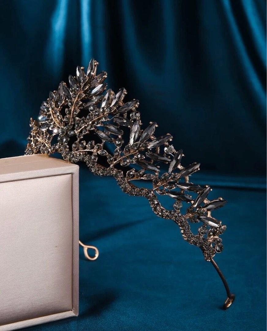 Rhinestone Crown Tiara New, Women's Fashion, Watches & Accessories ...