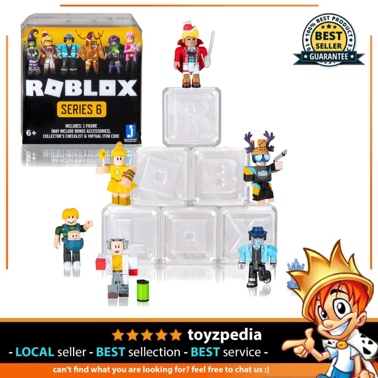 Roblox Celebrity Collection - Series 6 Mystery Figure 6-Pack [Includes ...