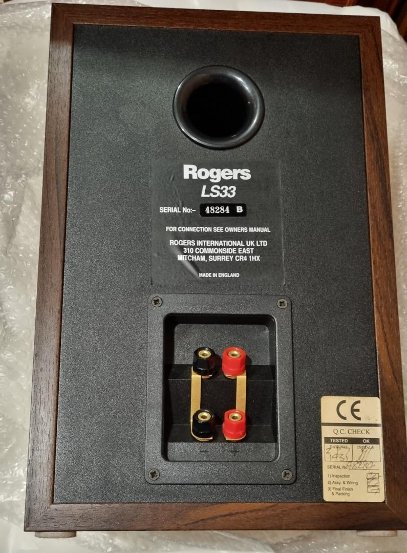 ROGERS / LS33 Classic special edition, Audio, Soundbars, Speakers & Amplifiers on Carousell