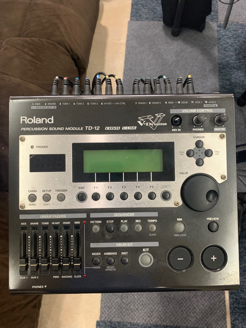 Roland TD-12 module, Hobbies & Toys, Music & Media, Musical Instruments ...