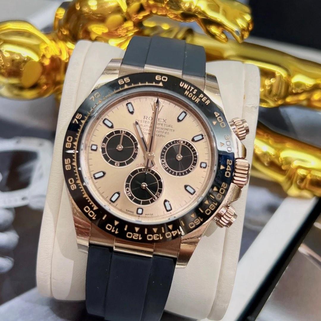 Rolex Daytona Sundust Dial 18K Rose Gold 116515LN, Luxury, Watches on ...