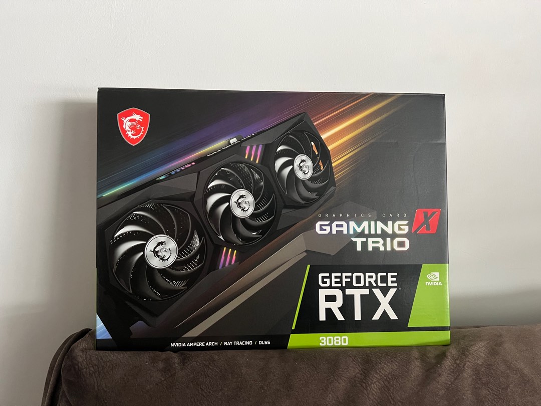 Rtx 3080 Msi Gaming X Trio Full set, Computers & Tech, Parts ...