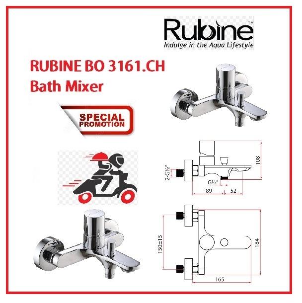 RUBINE BO 3161.CH Bath Mixer / FREE EXPRESS DELIVERY, Furniture & Home ...