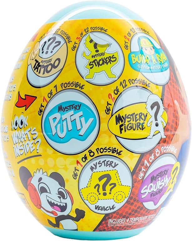 Ryan’s World Giant Mystery Egg Series 4, Filled With Surprises, 1 of 8 ...