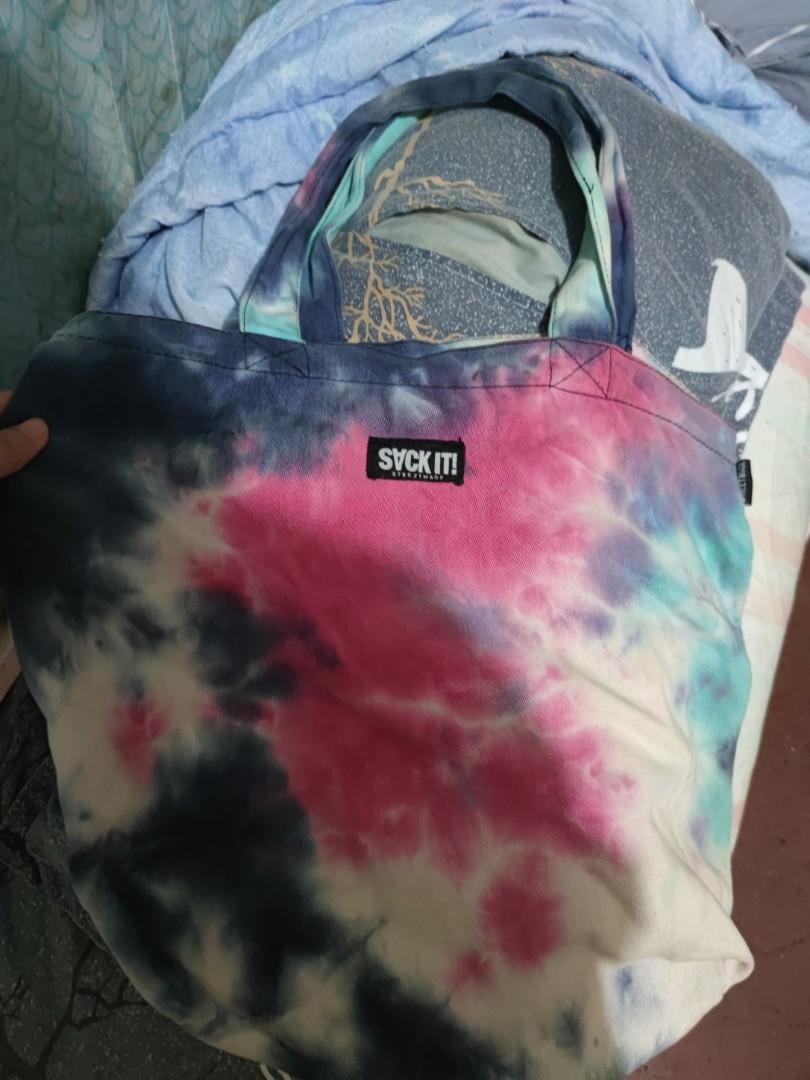 Sack it streetwear tote bag, Women's Fashion, Bags & Wallets, Tote Bags ...