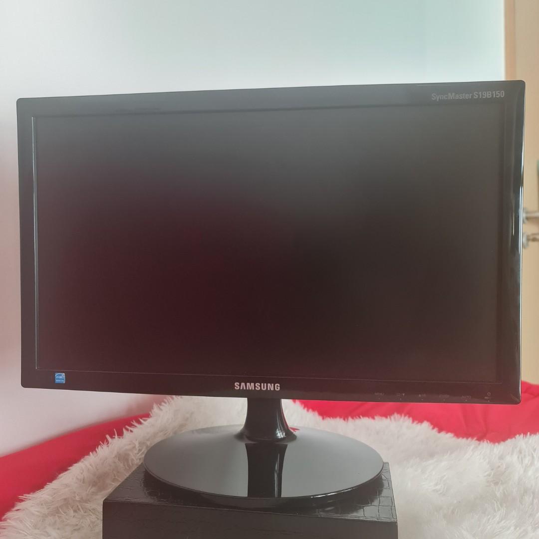 Samsung 19" LED Monitor (S19B150B), Computers & Tech, Parts ...