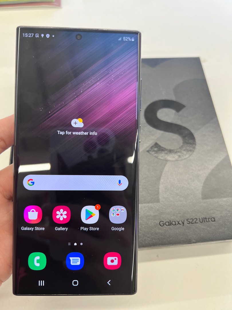 SAMSUNG S22 ULTRA (8+128)GB Snapdragon 8 Gen 1 100% ORIGINAL SAMSUNG ...