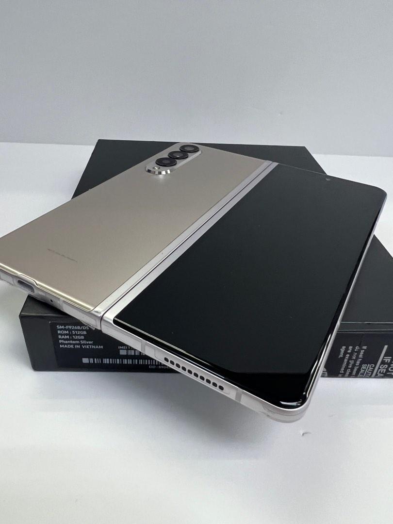 Samsung Z fold 3 512gb Silver, Mobile Phones & Gadgets, Mobile Phones ...