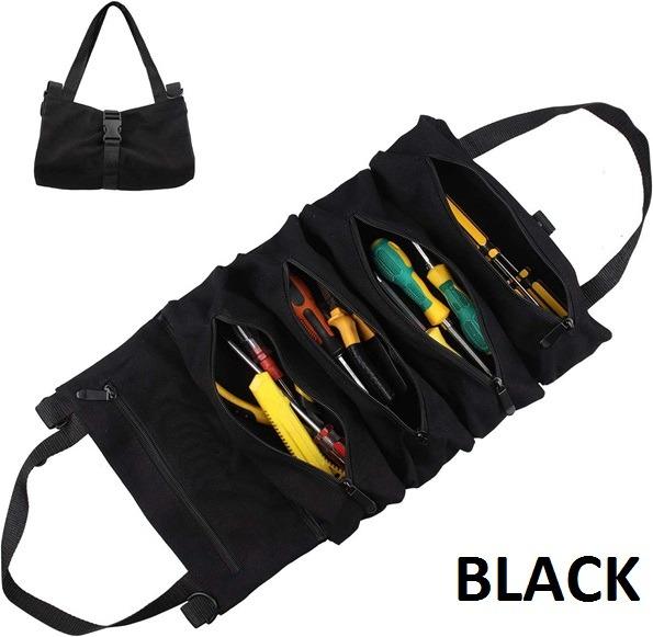 SANKI 5 ZIPPER ROLL UP TOOL BAG/ MULTI PURPOSE ROLL UP TOOLS BAG ...