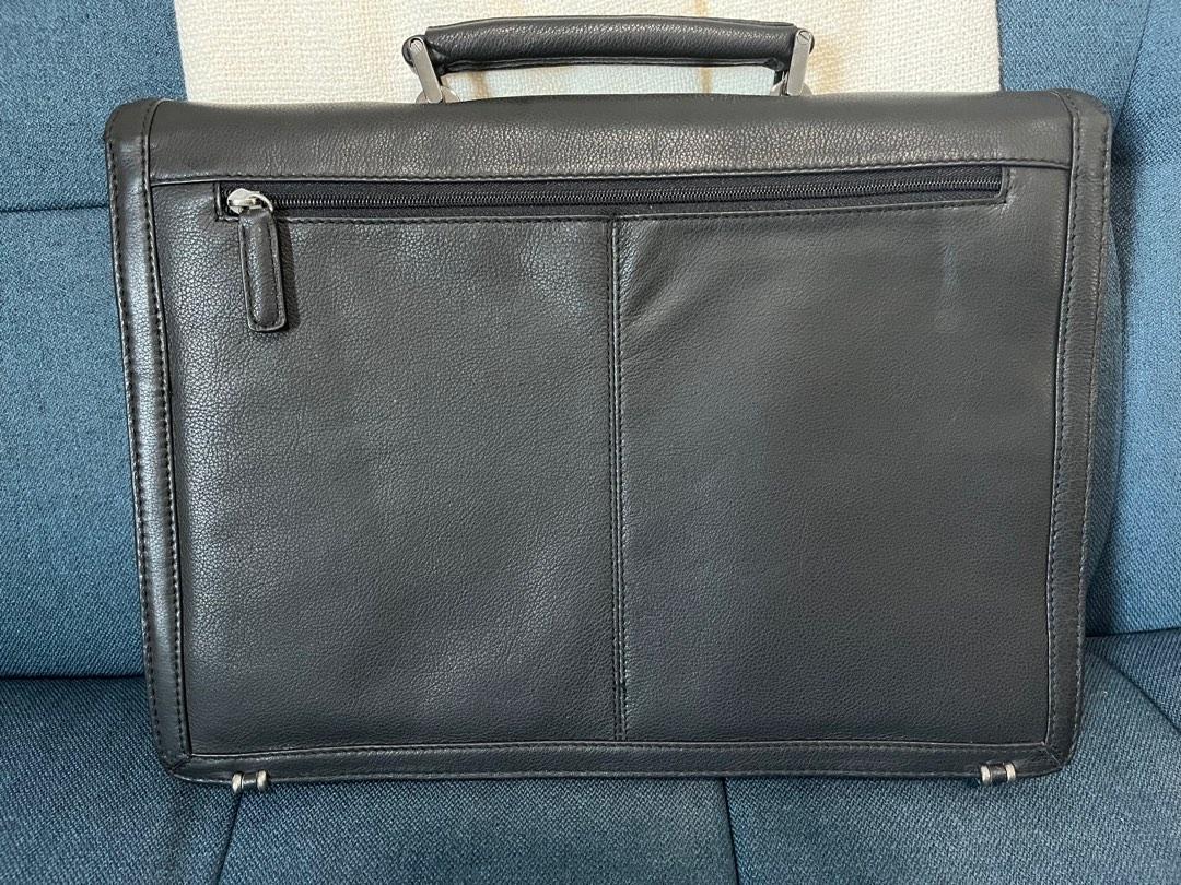 Satchi House Business Briefcase (Black), Men's Fashion, Bags ...