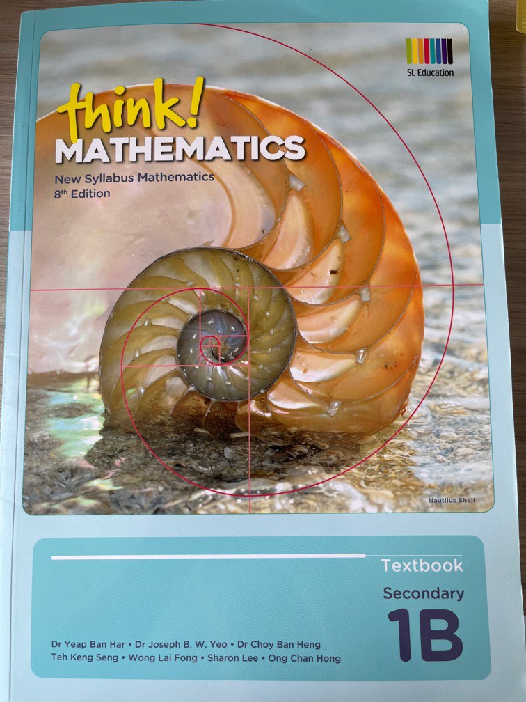 Sec 1 Math Textbook 1B, Hobbies & Toys, Books & Magazines, Assessment ...