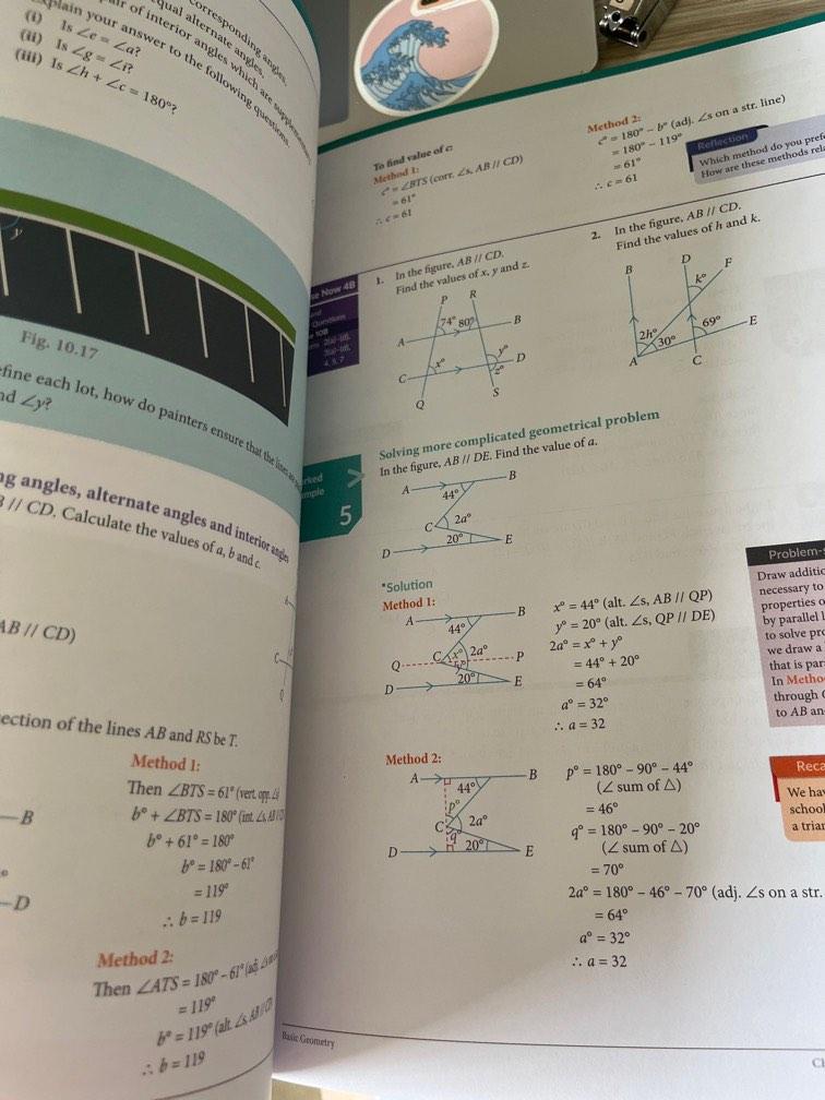 Sec 1 Math Textbook 1B, Hobbies & Toys, Books & Magazines, Assessment ...