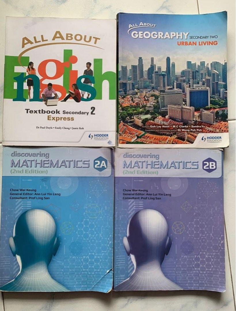 Secondary 2 textbooks, Hobbies & Toys, Books & Magazines, Textbooks on ...
