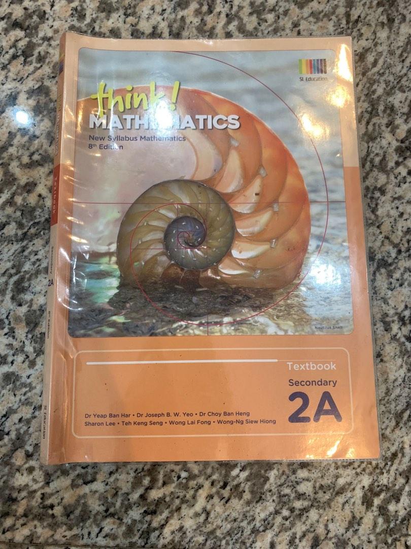 secondary math 2A textbook, Hobbies & Toys, Books & Magazines ...