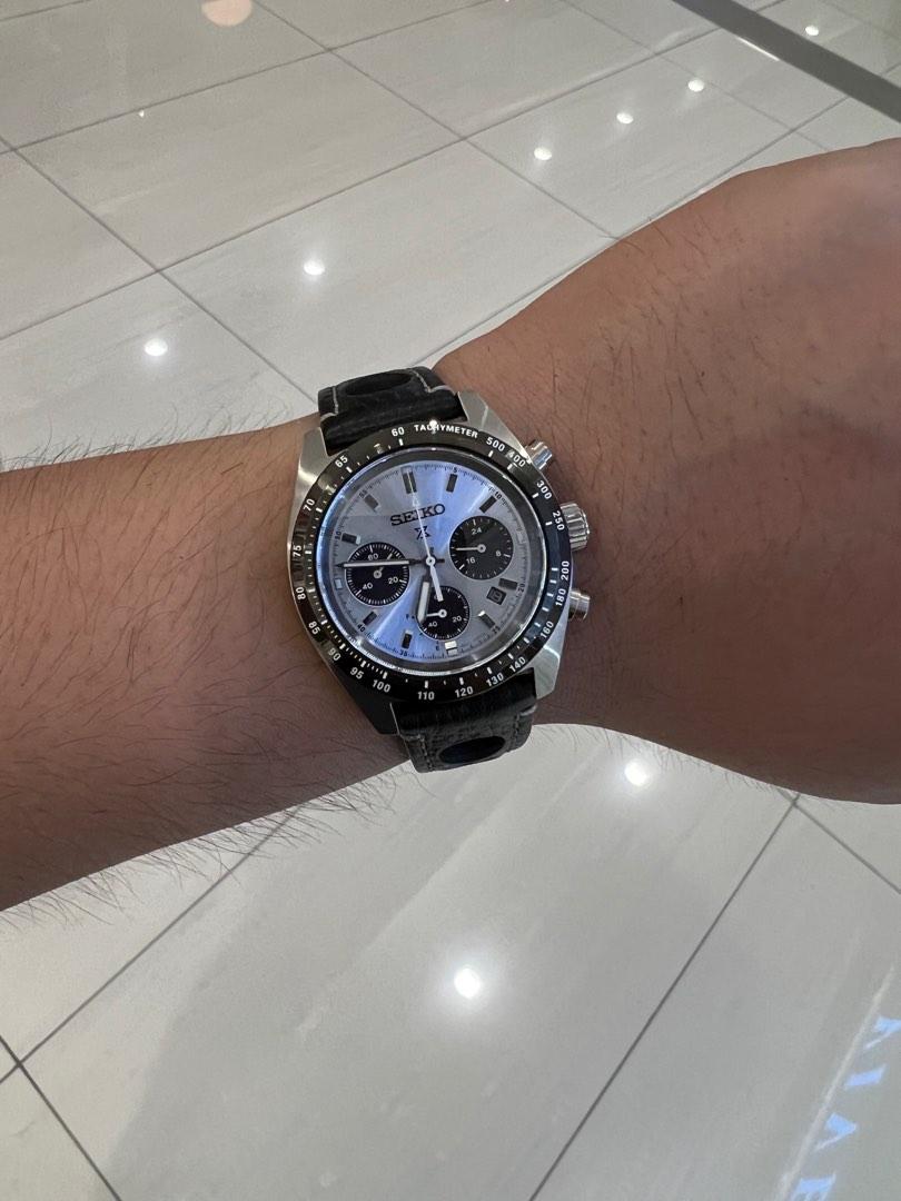 Seiko Speedtimer Ice Blue Panda, Luxury, Watches on Carousell