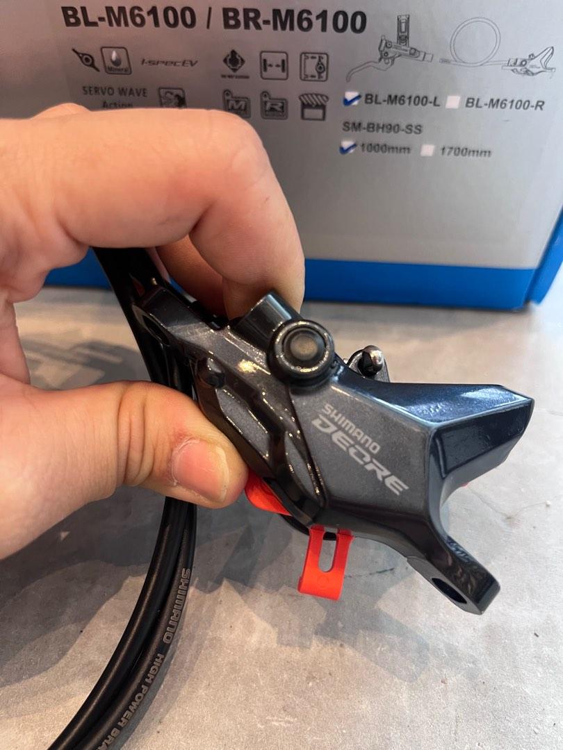 Shimano Deore M6100 hydraulic disc brake, Sports Equipment, Bicycles & Parts, Parts ...